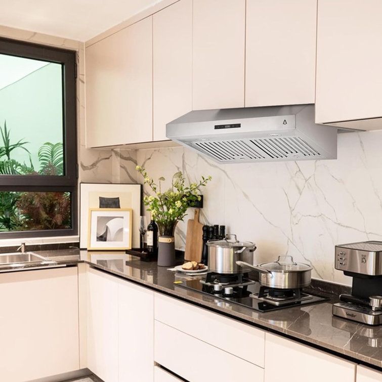 Gaomon Stainless Steel Ducted Vented Range Hood Wayfair